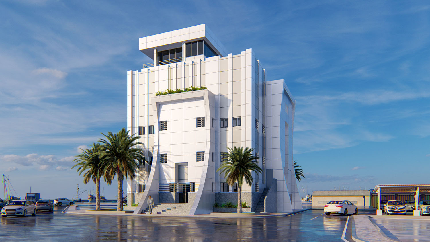 Chobadeh Multi-functional building - Naqshyad Consulting Engineers